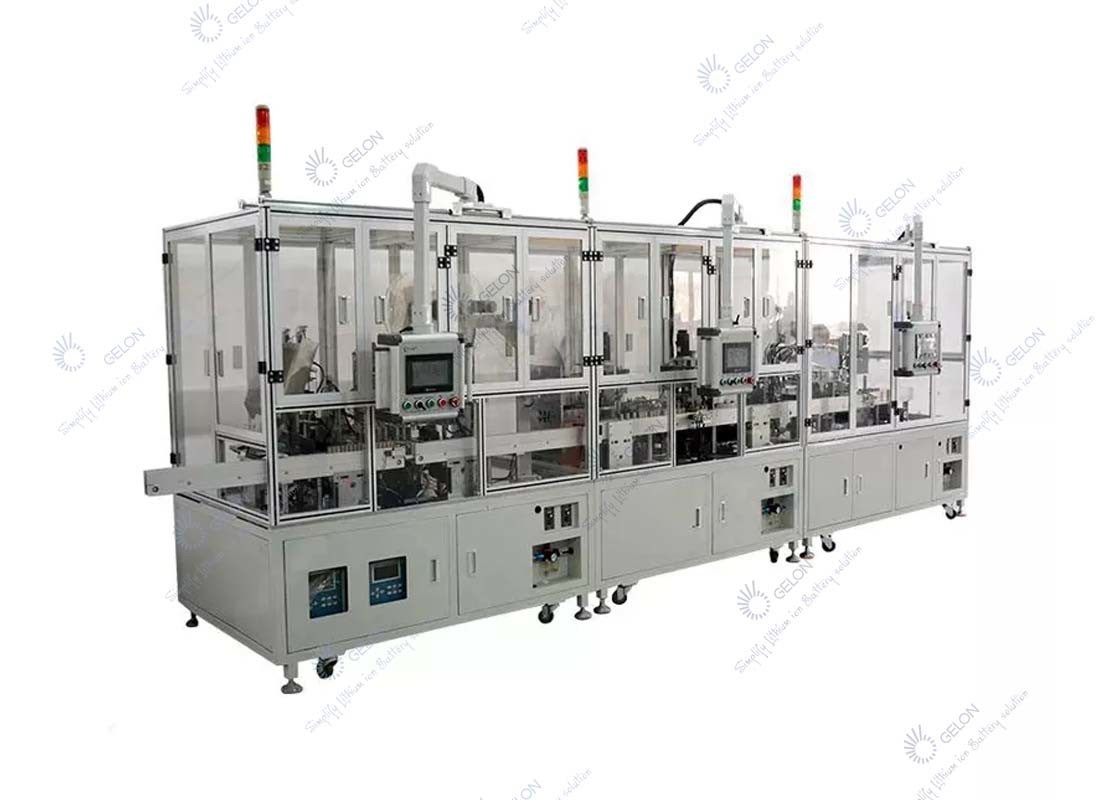 Cylindrical Cell Line Cylindrical Cell Pack Assembly Line Lithium Ion ...