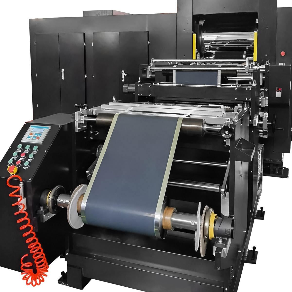 Balck EV Battery Production Equipment Single Hydraulic Calendaring Machine