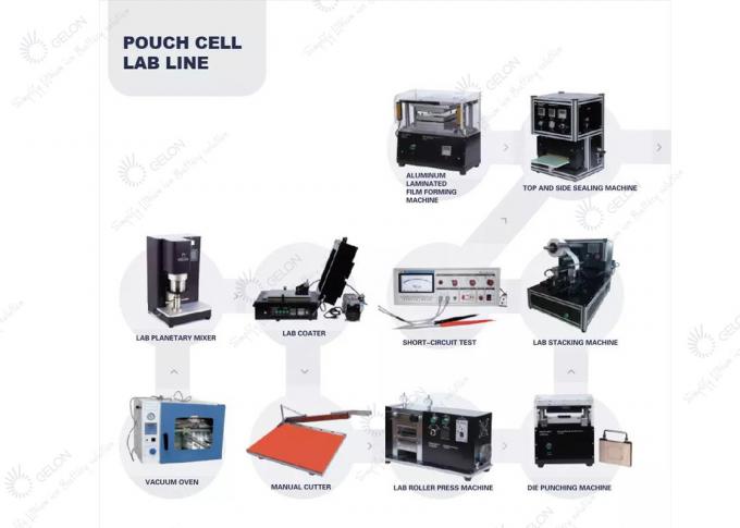 Lithium Ion Battery Pouch Cell Lab Line